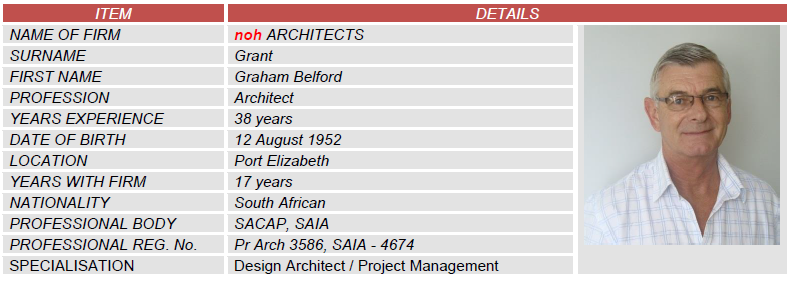 Graham Belford Grant – noh ARCHITECTS